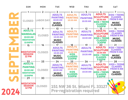 Art Classes Miami | Art Classes Wynwood | Miami